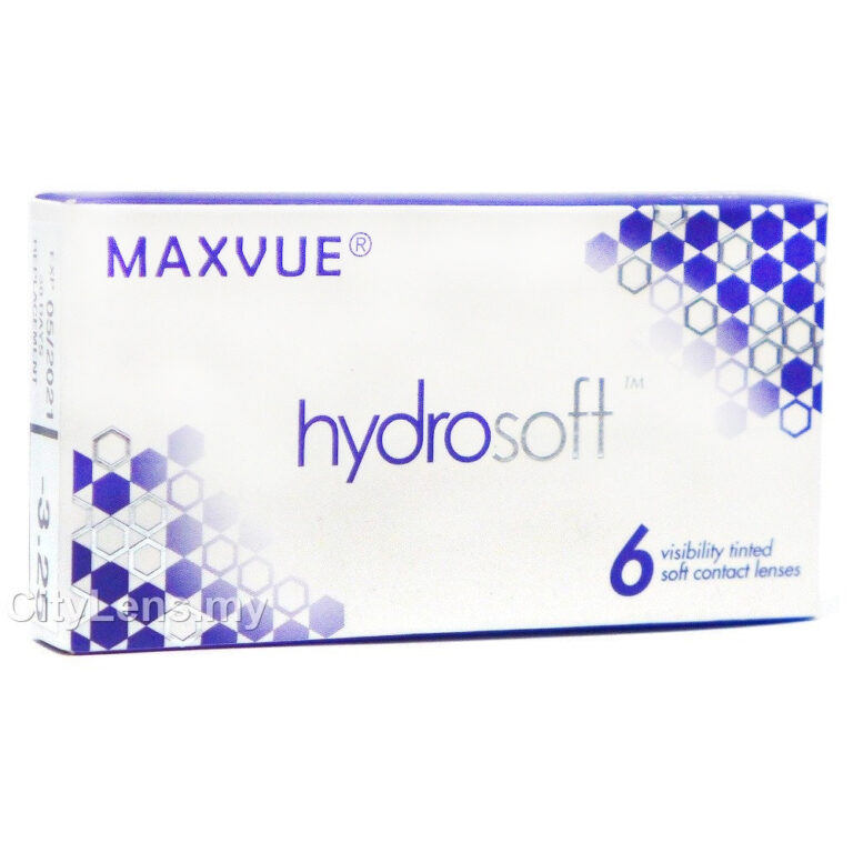MaxVUE Hydrosoft Monthly Disposable (6 pcs in box) - Citylens