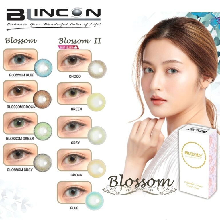 Blincon Blossom Color Cosmetic Lenses (2pcs in box)