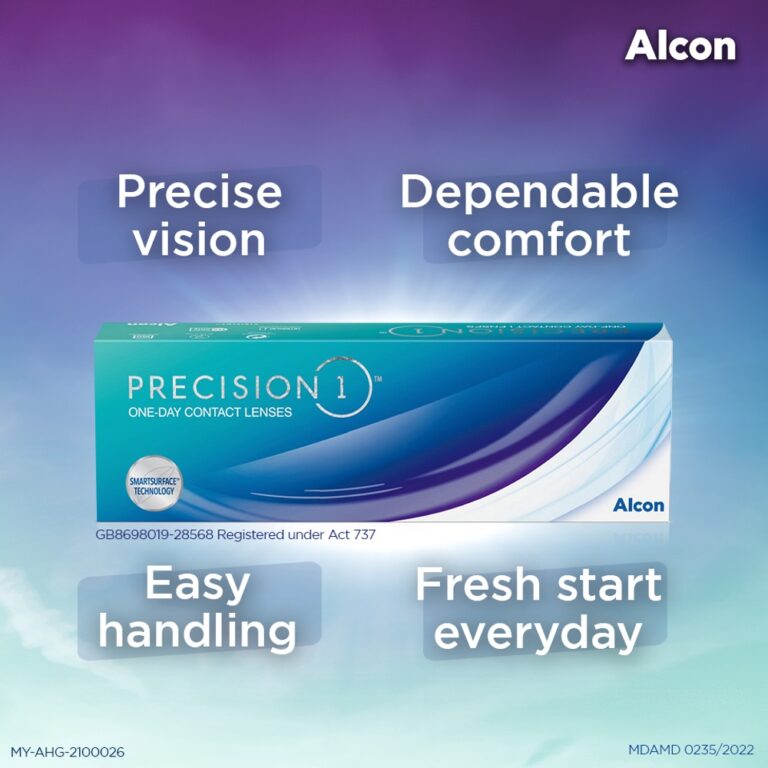 Alcon Precision 1 Daily Disposable (30pcs in box) - Citylens