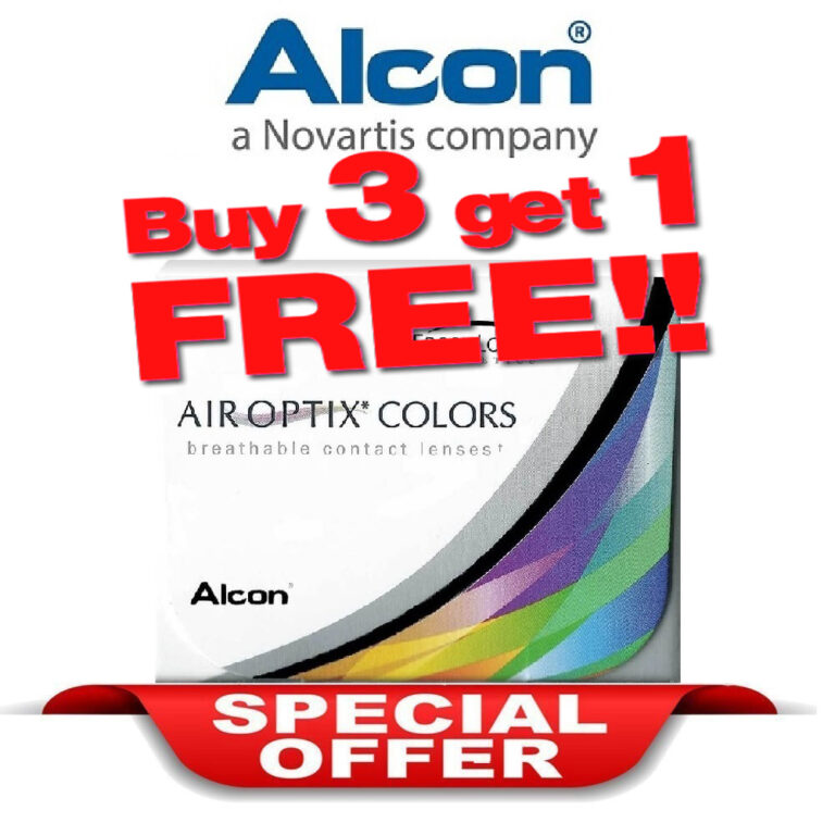 Alcon Air Optix COLORS PLUS POWER (2pcs in box) - Citylens